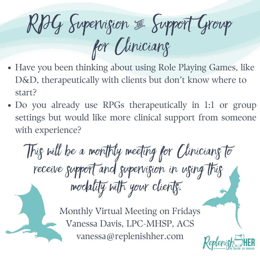 RPG Supervision/Support Group | TLPCA